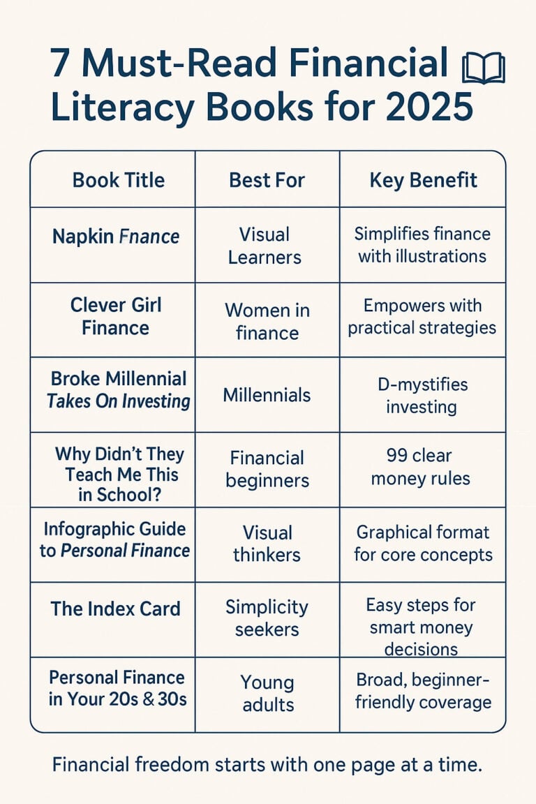 7 Essential Financial Literacy Books for Beginners (2026 Guide ...