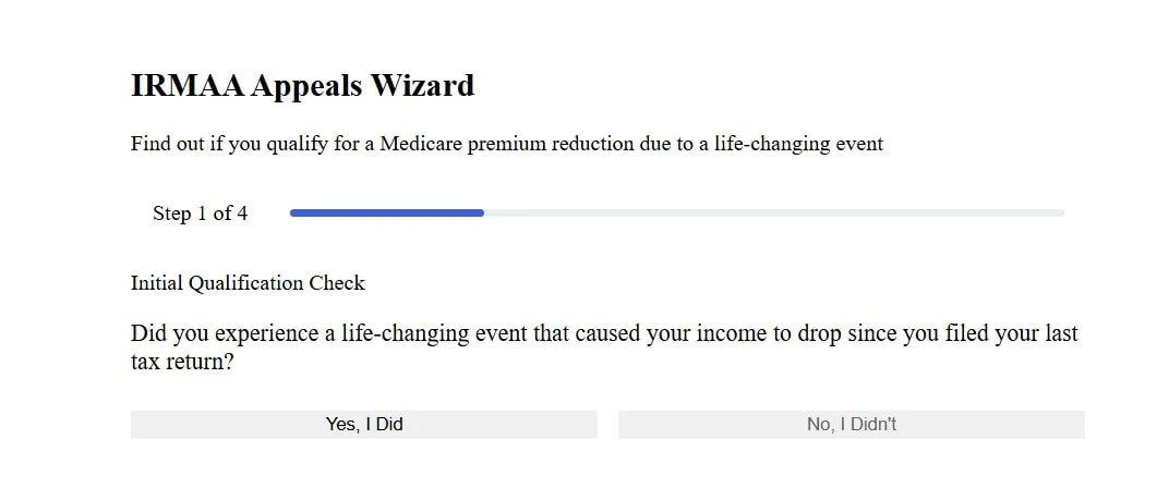 IRMAA Appeals TOOL: How to Successfully Lower Your Medicare Premiums After a Life-Changing Event ...