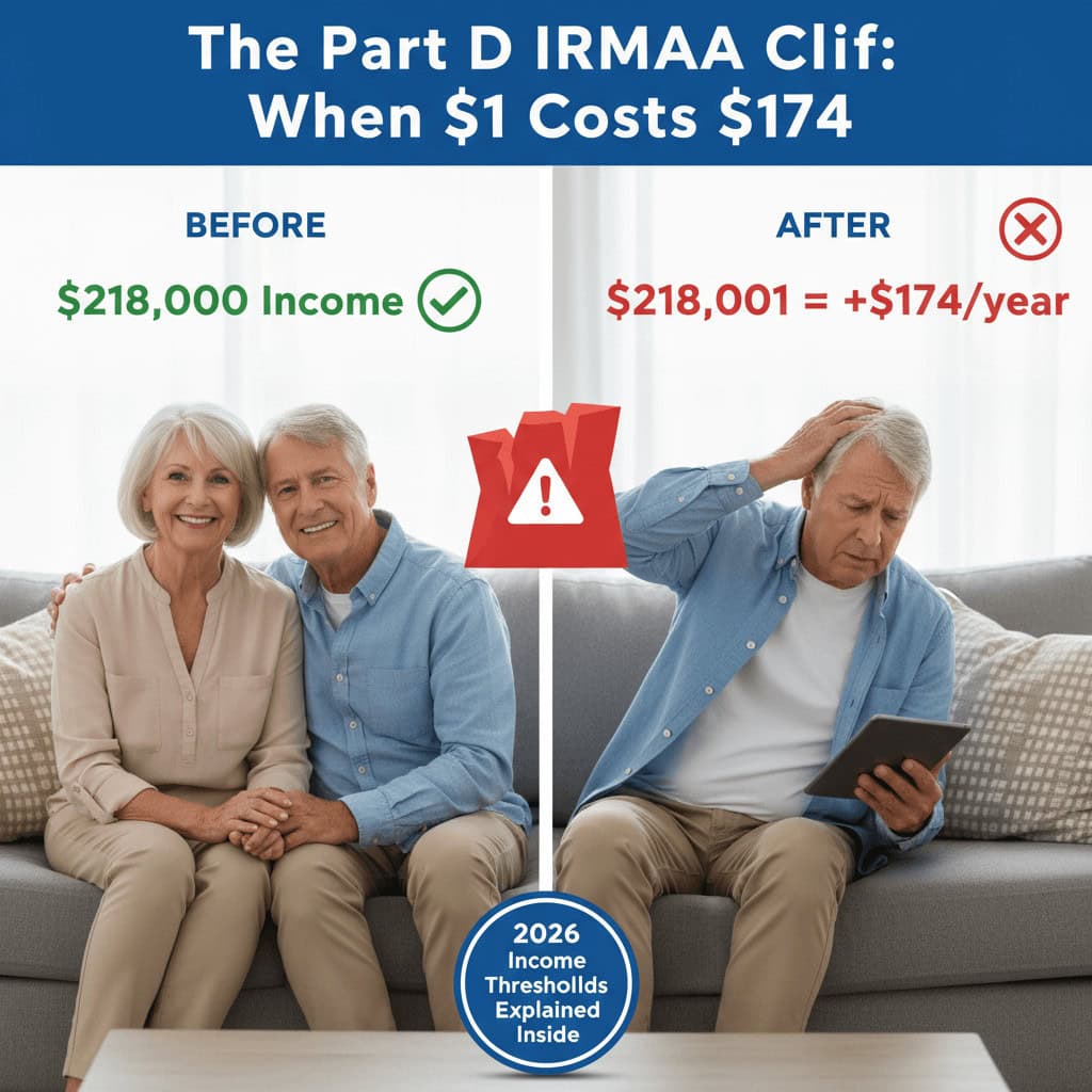 Part D IRMAA 2026: How Income Affects Prescription Drug Premiums